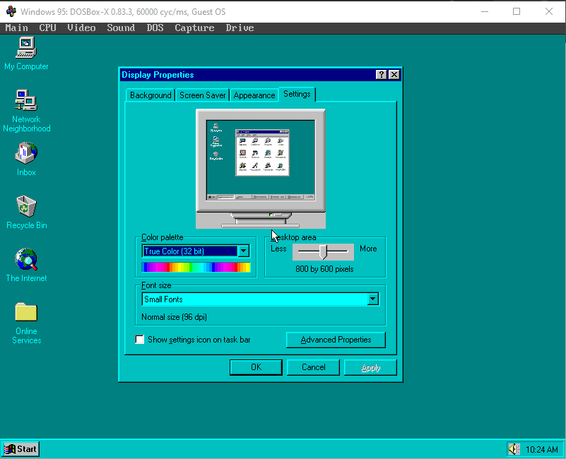 Need a Proper guide to install windows 95 on Dosbox-X with full voodoo ...