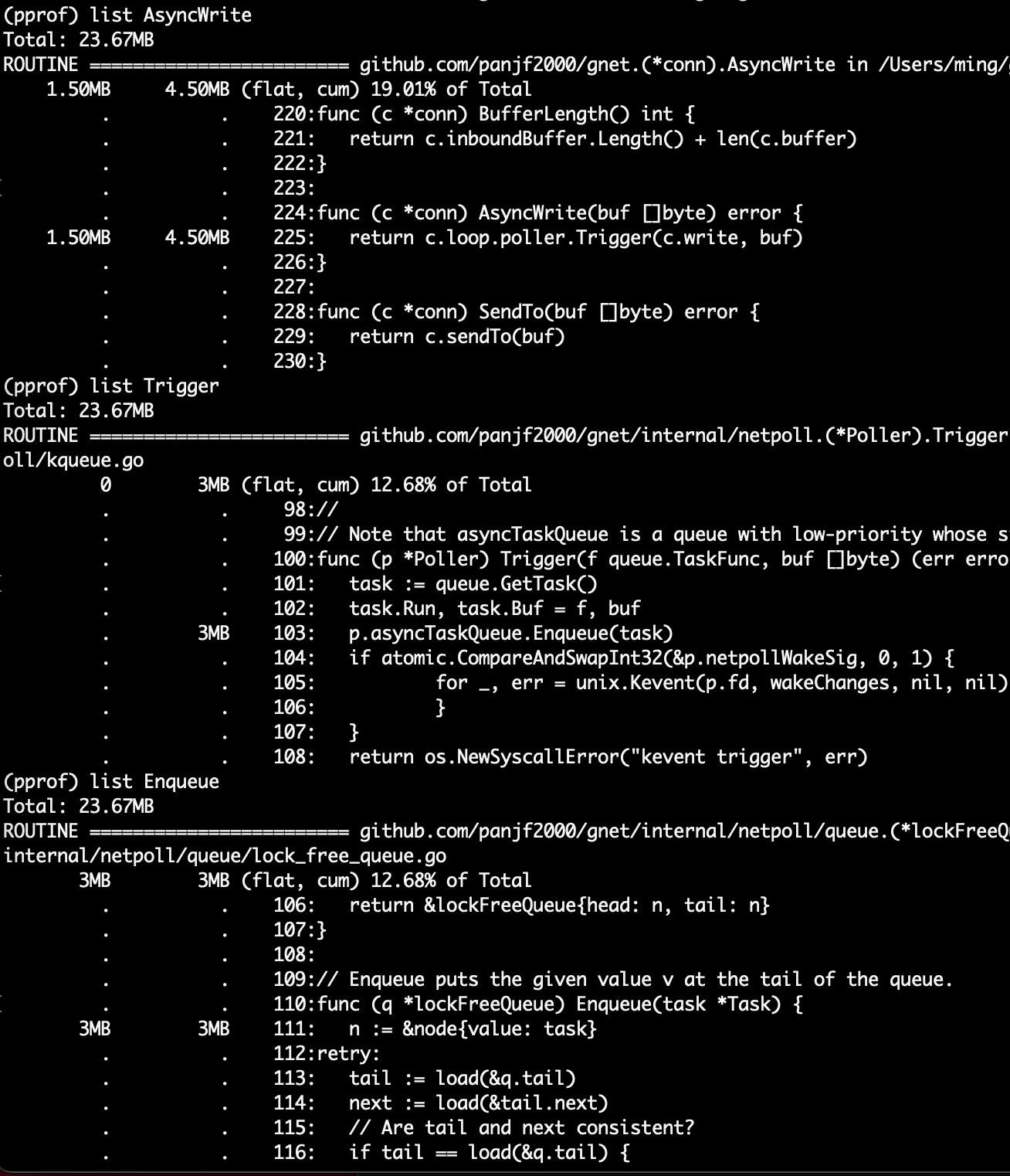 Proposal: cap the memory usage and allocation caused by AsyncWrite · Issue #214 · panjf2000/gnet ...