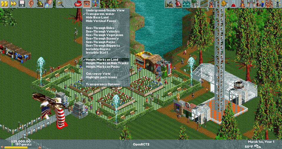 Height marks on land do not appear · Issue #18174 · OpenRCT2/OpenRCT2 ...