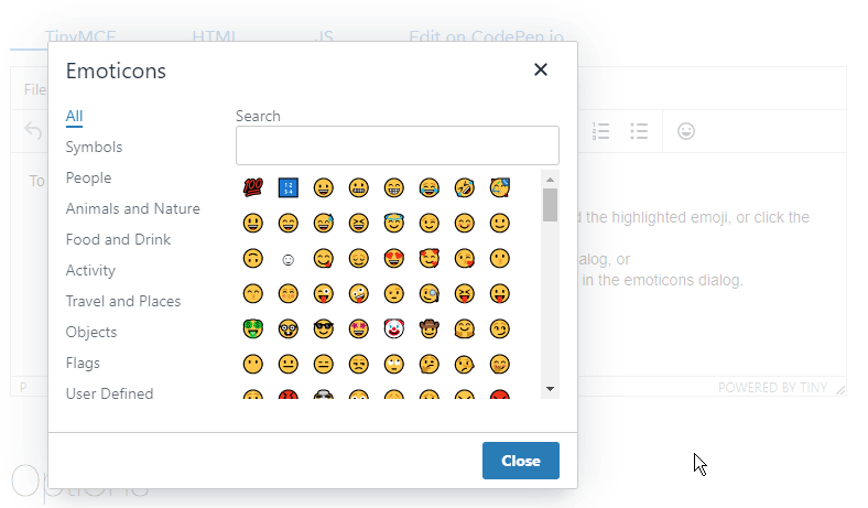 Emoticons : "All" section does not display all available emoticons ...