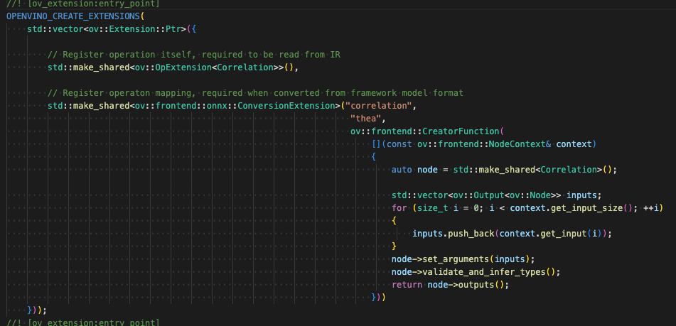 Failed to add custom op · Issue #12754 · openvinotoolkit/openvino · GitHub