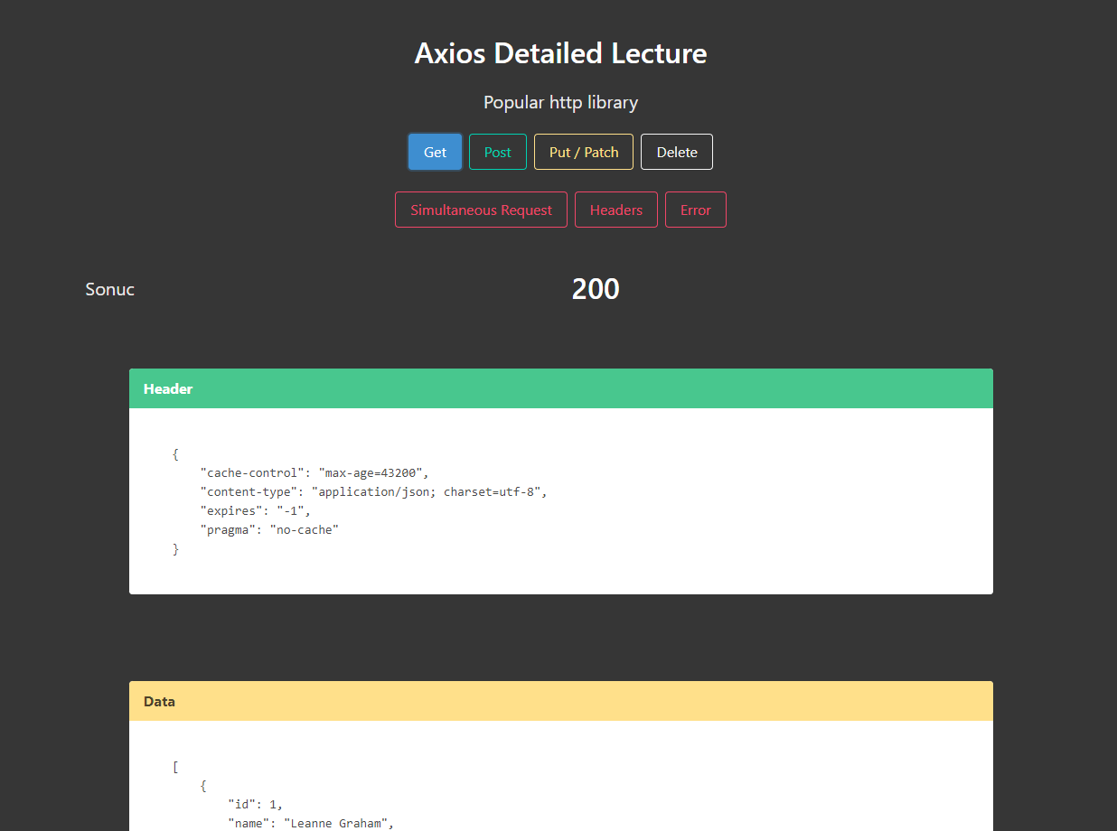 GitHub - cekapykp/Axios_withCSSBulmaFramework: Axios is an https access library. Basic level ...
