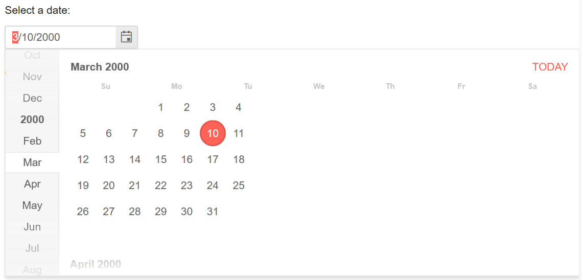 Abnormal display of DatePicker widget in the newest Edge browser ... Abnormal display of DatePicker widget in the newest Edge browser ...
