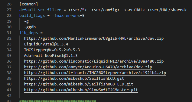 Error: 'LPC176x' has not been declared · Issue #130 · bigtreetech/BIGTREETECH-SKR-V1.3 · GitHub