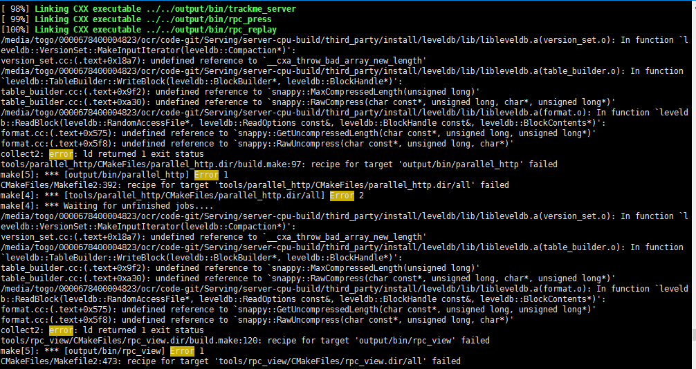 gcc4.8.4 源码编译出错 · Issue #768 · PaddlePaddle/Serving · GitHub