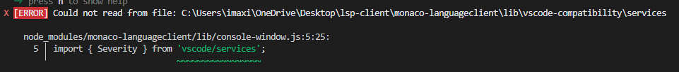 monaco-languageclient/lib/vscode-compatibility is nowhere to be found. · Issue #460 · TypeFox ...