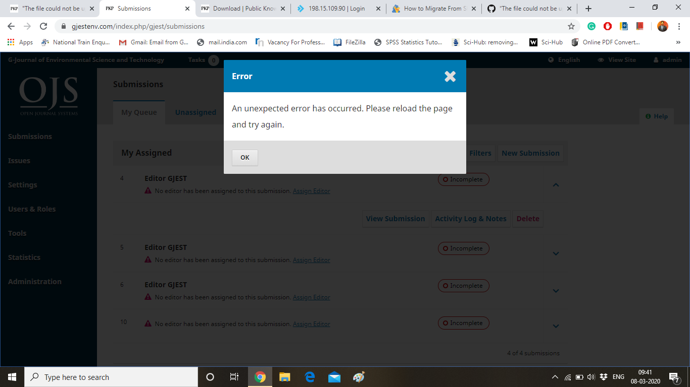 “The file could not be uploaded or revised” · Issue #5595 · pkp/pkp-lib · GitHub