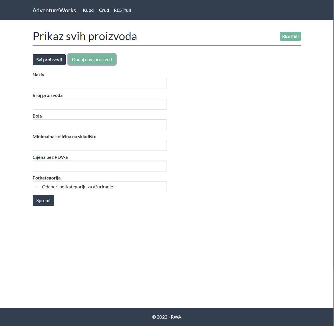 GitHub - klodovic/VUA-RWA-project: RWA - project