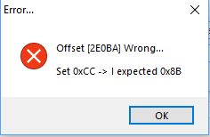 Wrong Offset [2E0BA] Wrong · Issue #239 · keylase/nvidia-patch · GitHub