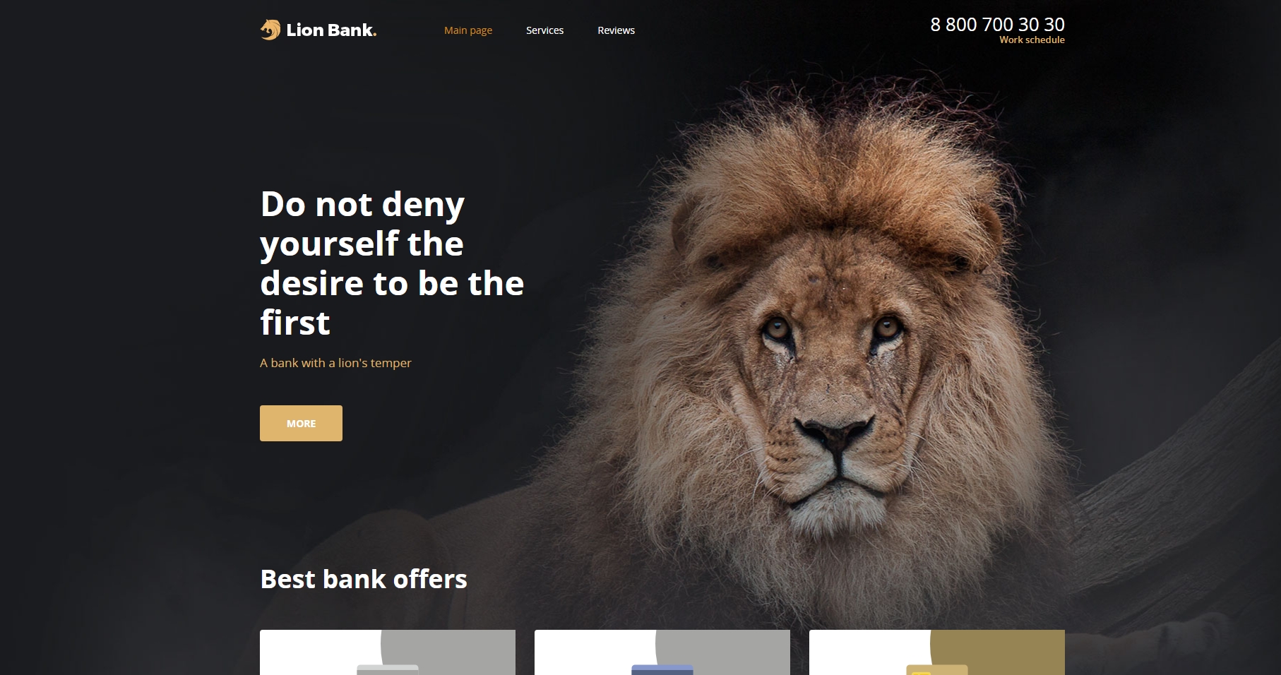 GitHub - Alfaussa/Lion-bank: Landing page of Lion Bank