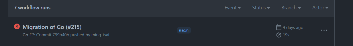 Go and Node.js workflow failing · Issue #271 · MakeContributions/DSA · GitHub