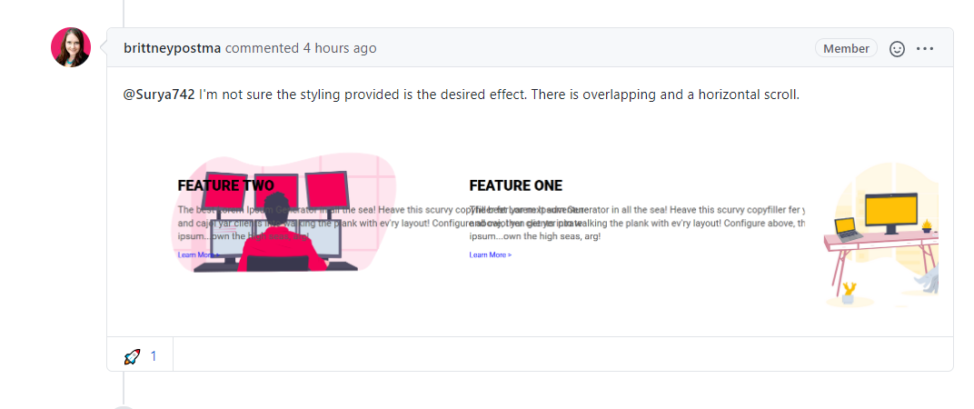 Improved the Features section, added proper styling to it ,fixes #272 by Surya742 · Pull Request ...