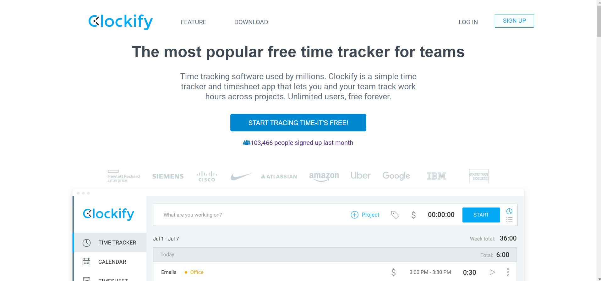 Clockify-Updated Clone - Codesandbox