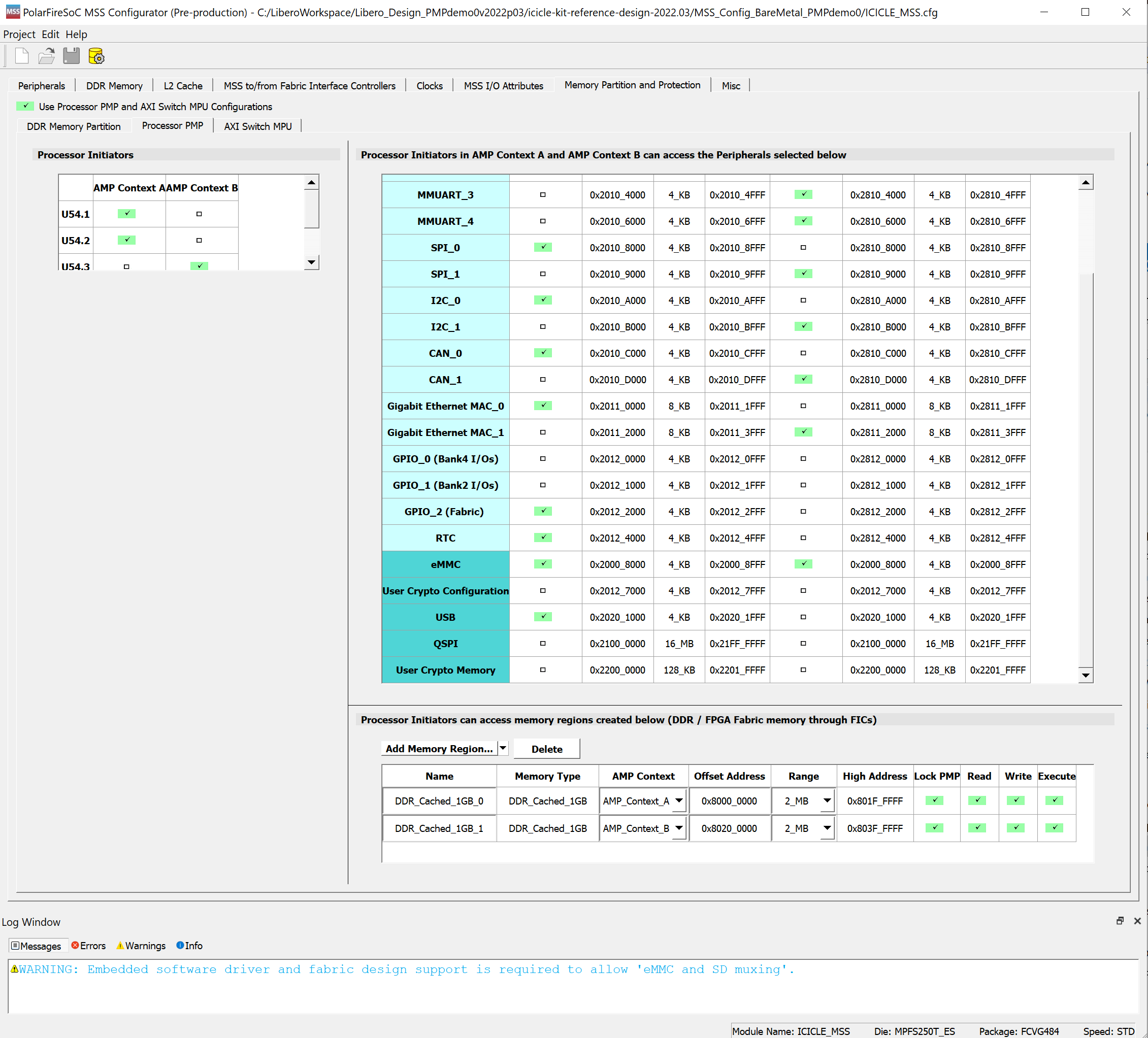 [HSS 2022.03 with PMP enabled] HSS hands-up because "MMC->SRS12" keeps Zero (ms_mmc.c::mmc_main ...