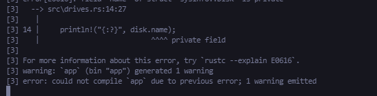 Make disk information public · Issue #594 · GuillaumeGomez/sysinfo · GitHub
