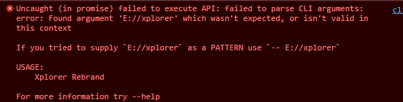bug: CLI not working · Issue #2821 · tauri-apps/tauri · GitHub