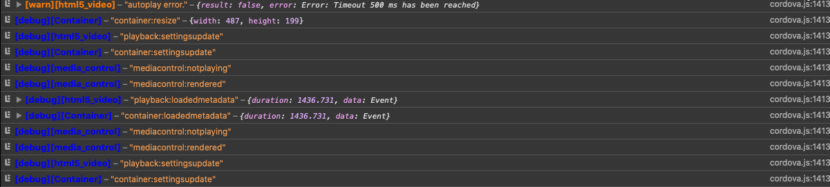 Timeout 500 ms has been reached · Issue #2017 · clappr/clappr · GitHub