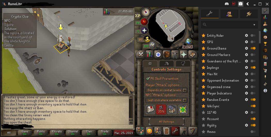 Wrong Squire for Easy Cryptic Clue · Issue #16419 · runelite/runelite · GitHub