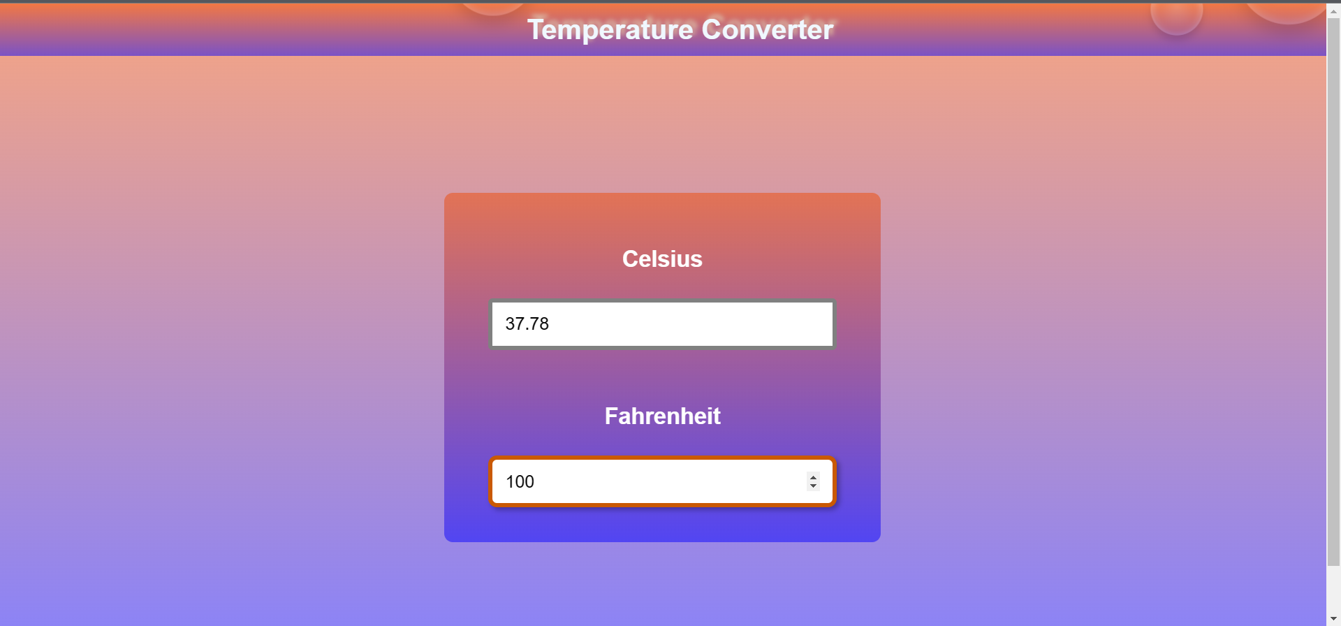 GitHub - saneep-pp/Temperature-Converter-Web-App