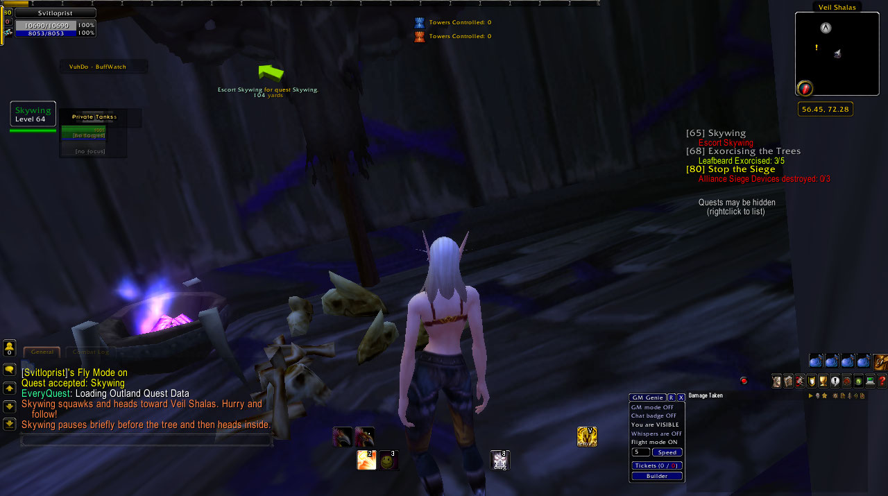 [Quest] Skywing flies through the scenery & terrain, and doesn't move on abnandon/retake · Issue ...