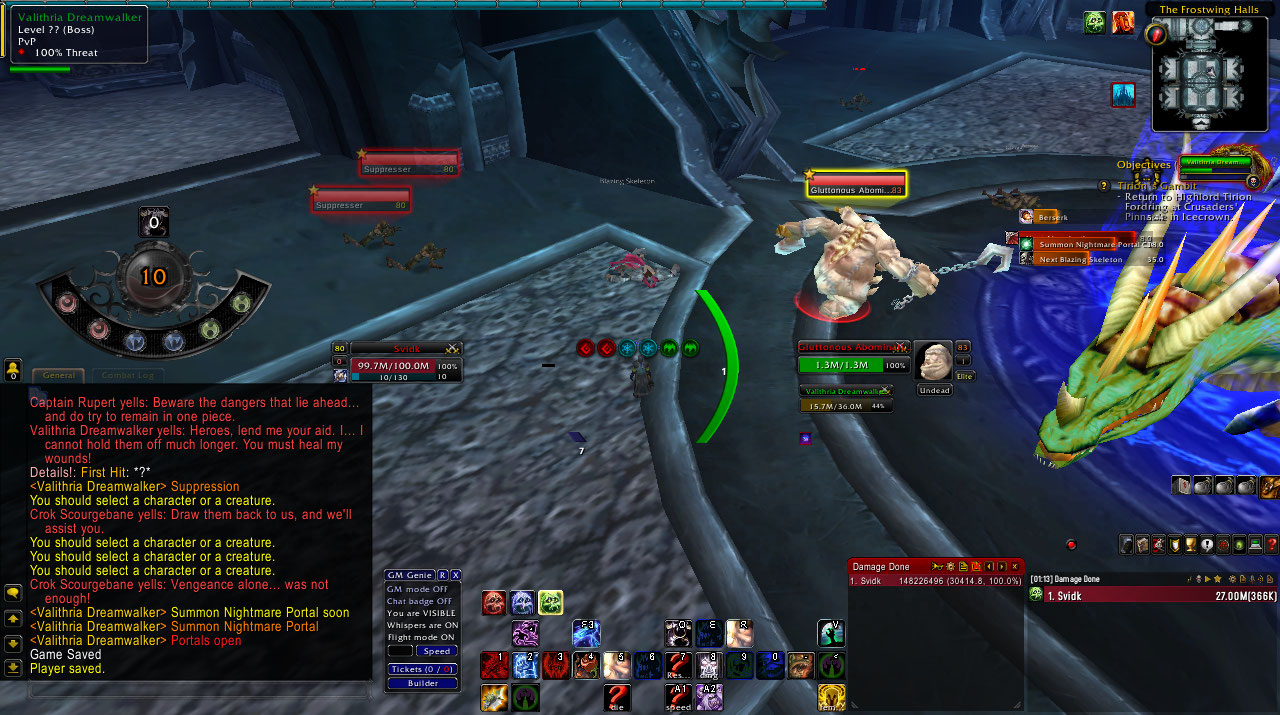 [Boss - Mechanic] Valithria Dreamwalker · Issue #5877 · WoWManiaUK ...