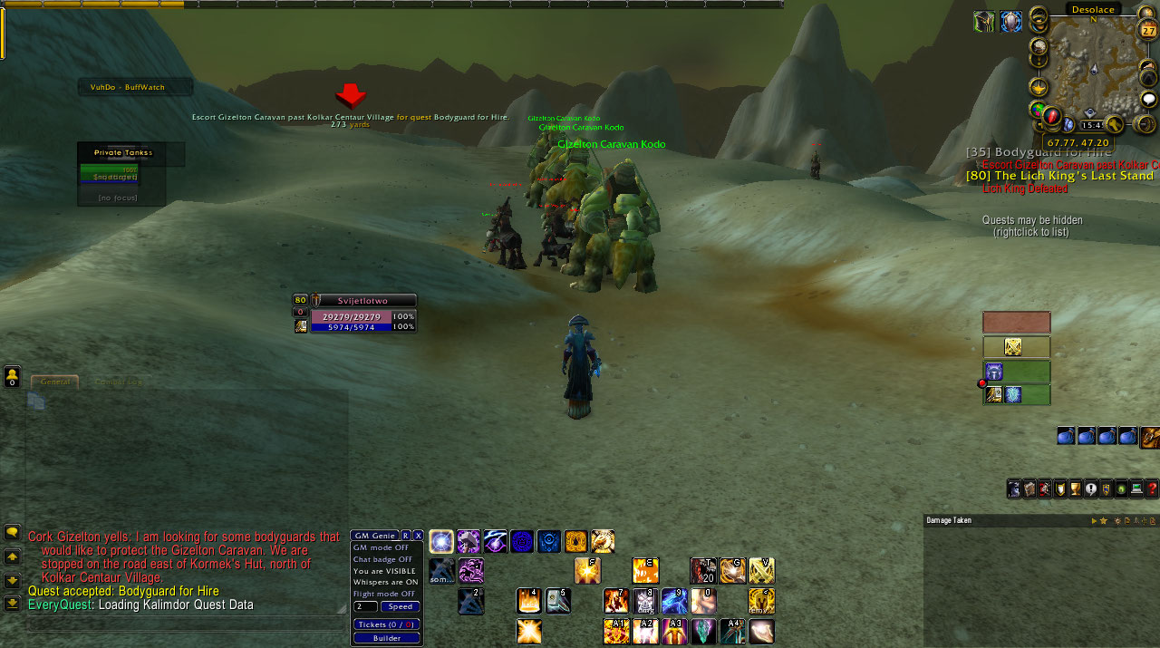 [Quest] Bodyguard for Hire/Gizelton Caravan · Issue #4809 · WoWManiaUK/Redemption · GitHub