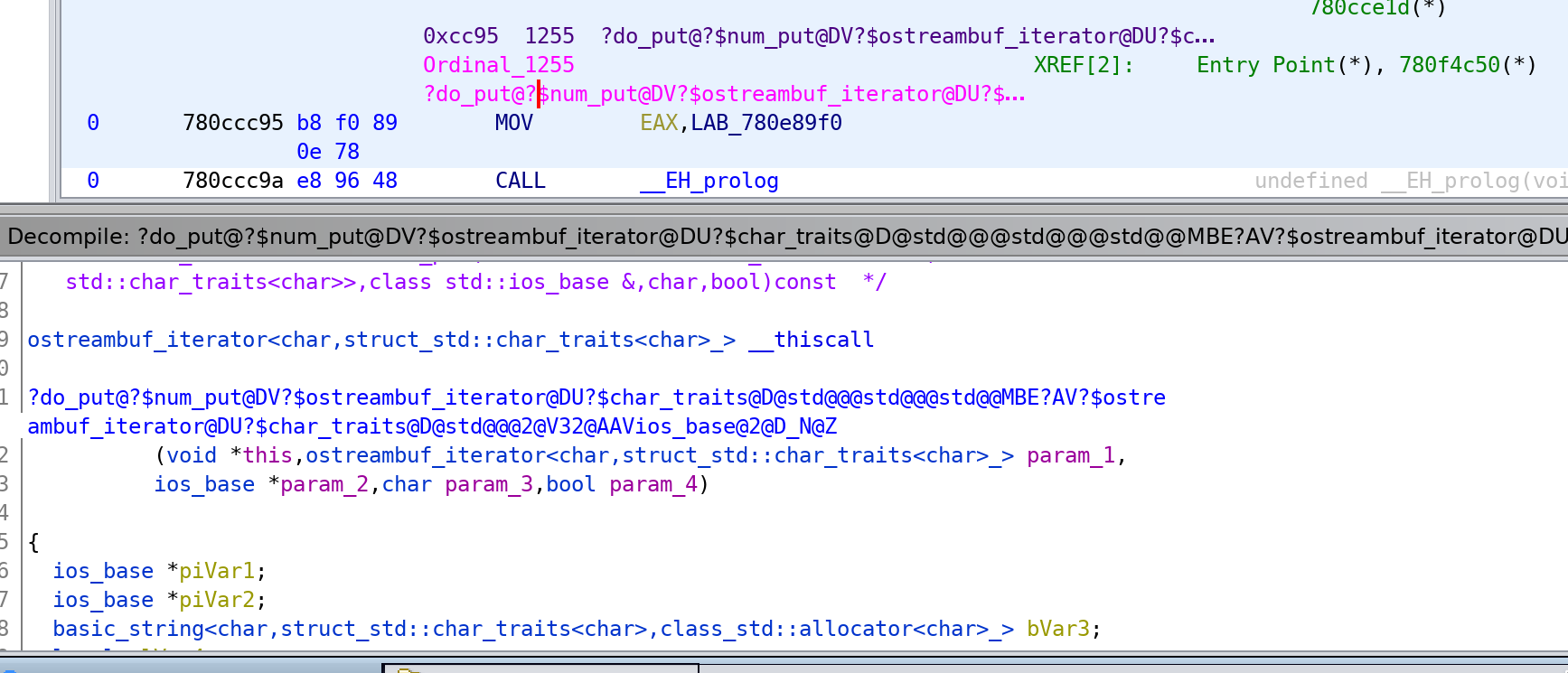 MicrosoftDemangler fails to apply demangled name. · Issue #1943 · NationalSecurityAgency/ghidra ...