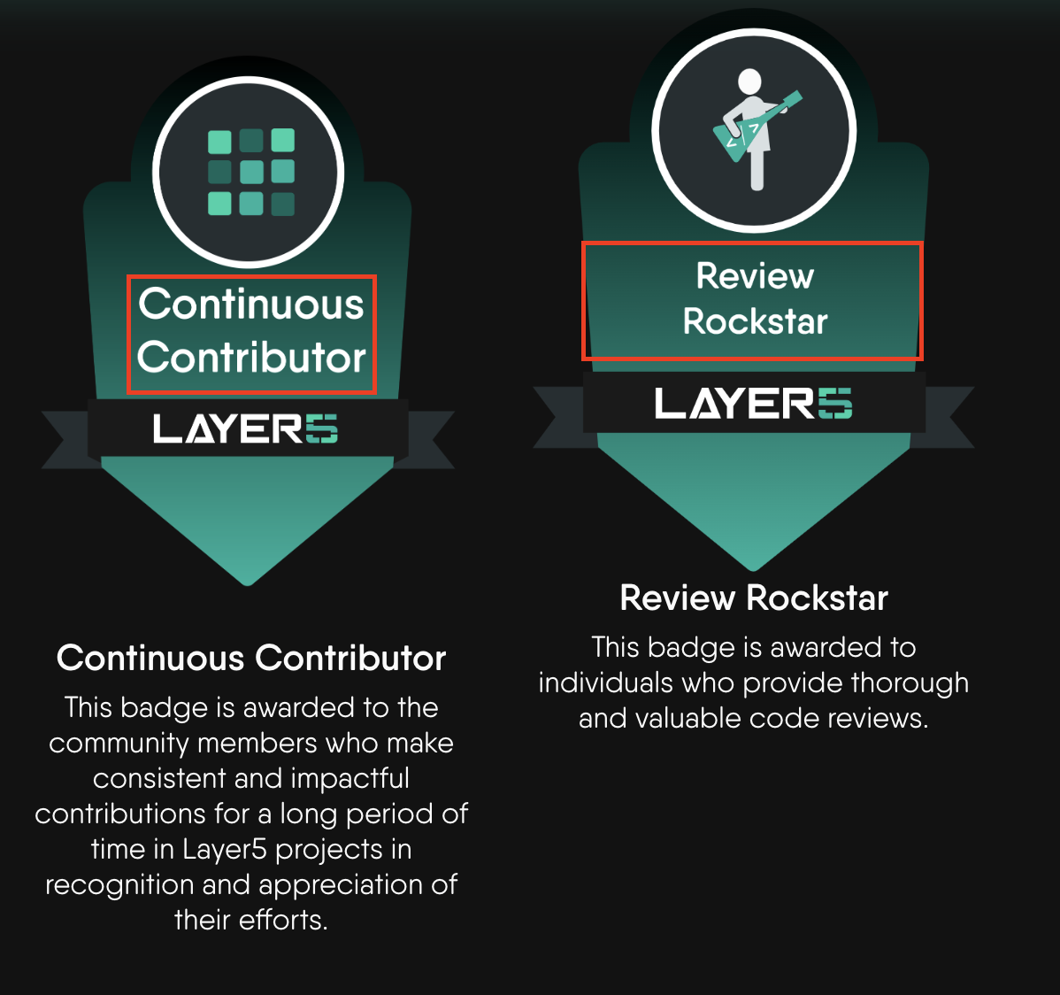 [Visual Design] New Recognition Badge: Review Rockstar Badge · Issue #4807 · layer5io/layer5 ...