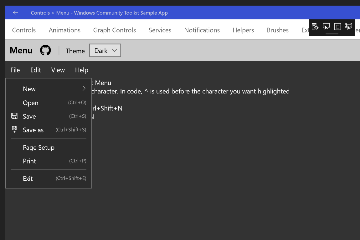 Main Menu not rendering flyouts with correct RequestedTheme · Issue #2364 · CommunityToolkit ...