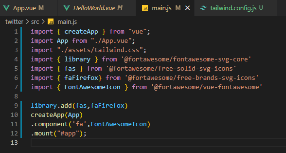 FontAwesome Problem in Vue · tailwindlabs tailwindcss · Discussion #4879 · GitHub