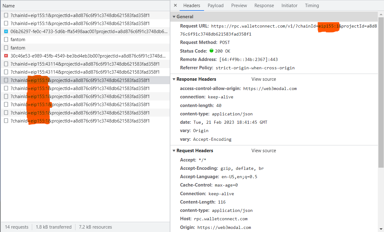 When I switch the bsc network, I always get disconnected · Issue #781 ...