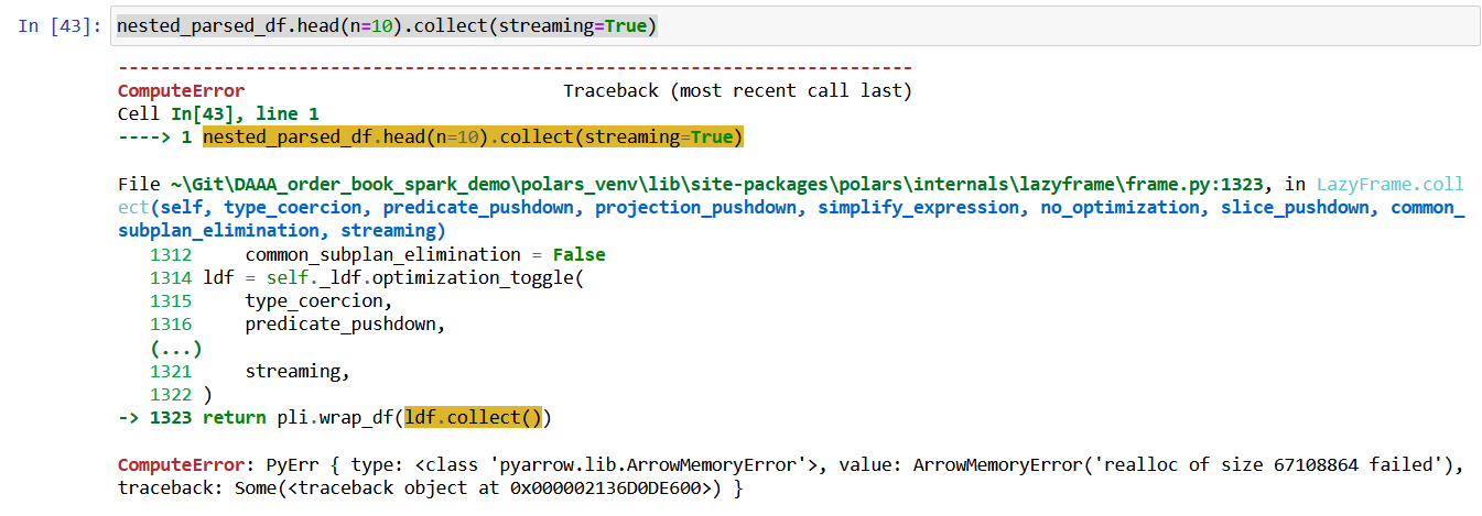 Out of Memory for `pl.scan_delta` and `fetch()` · Issue #7337 · pola-rs ...