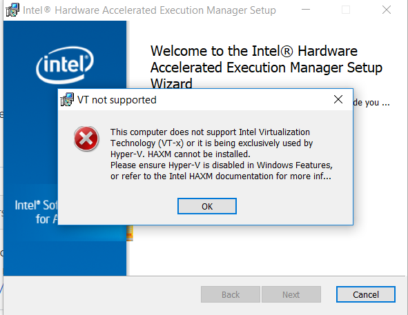 getting problem while installing HAXM · Issue #276 · intel/haxm · GitHub