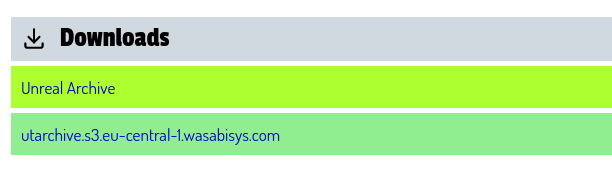Best way to provide mirror URLs? · Issue #205 · unreal-archive/unreal-archive-data · GitHub