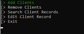 GitHub - Xsnipe/Simple-Client-Record-System: A simple Client Record ...