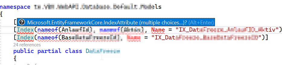 Feature request: Allow use full namespaces instead of usings in ...