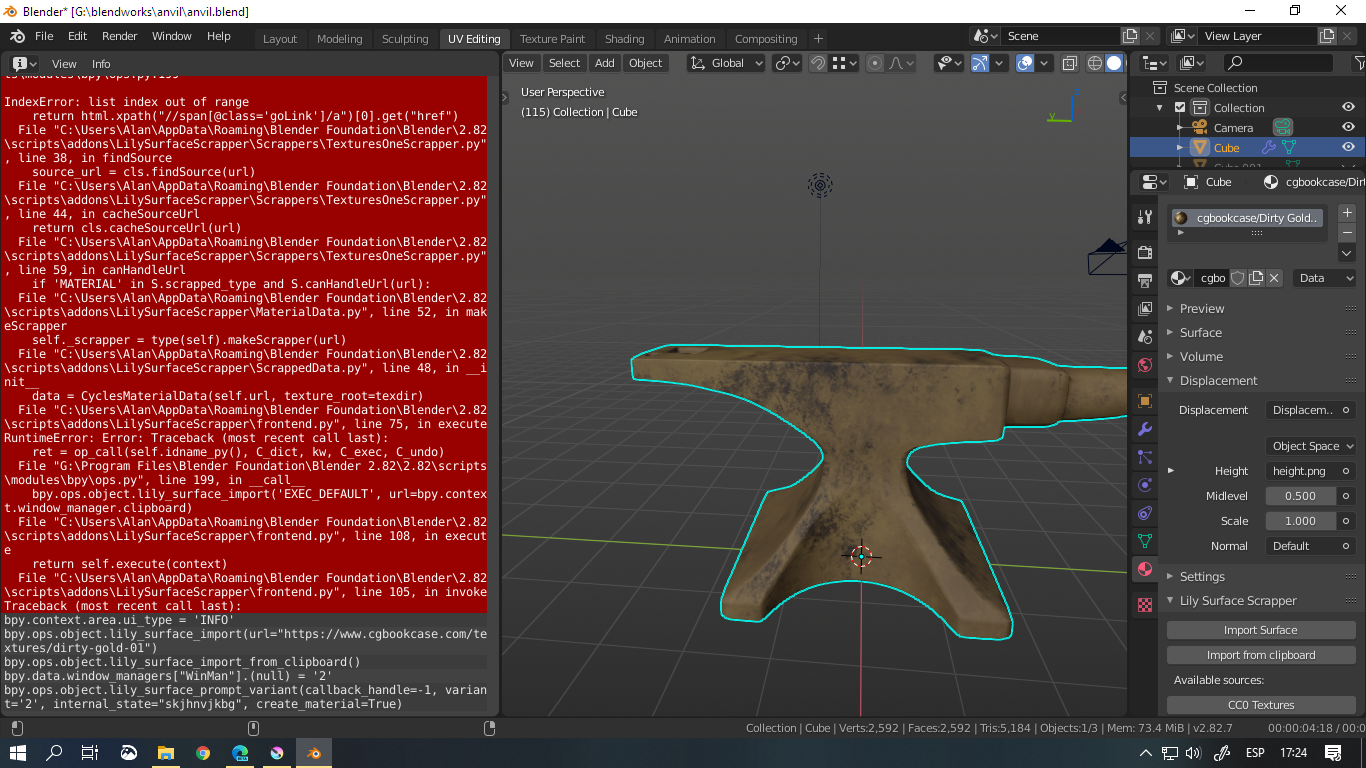 CC0 textures errors · Issue #44 · eliemichel/LilySurfaceScraper · GitHub