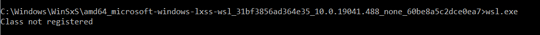 Wsl Is Not Recognized As An Internal Or External Command After Win