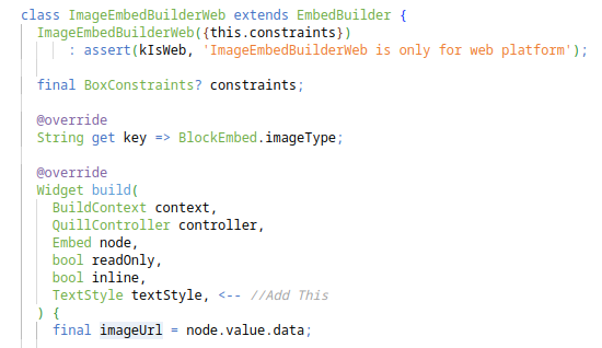 Extensions problem · Issue #1238 · singerdmx/flutter-quill · GitHub