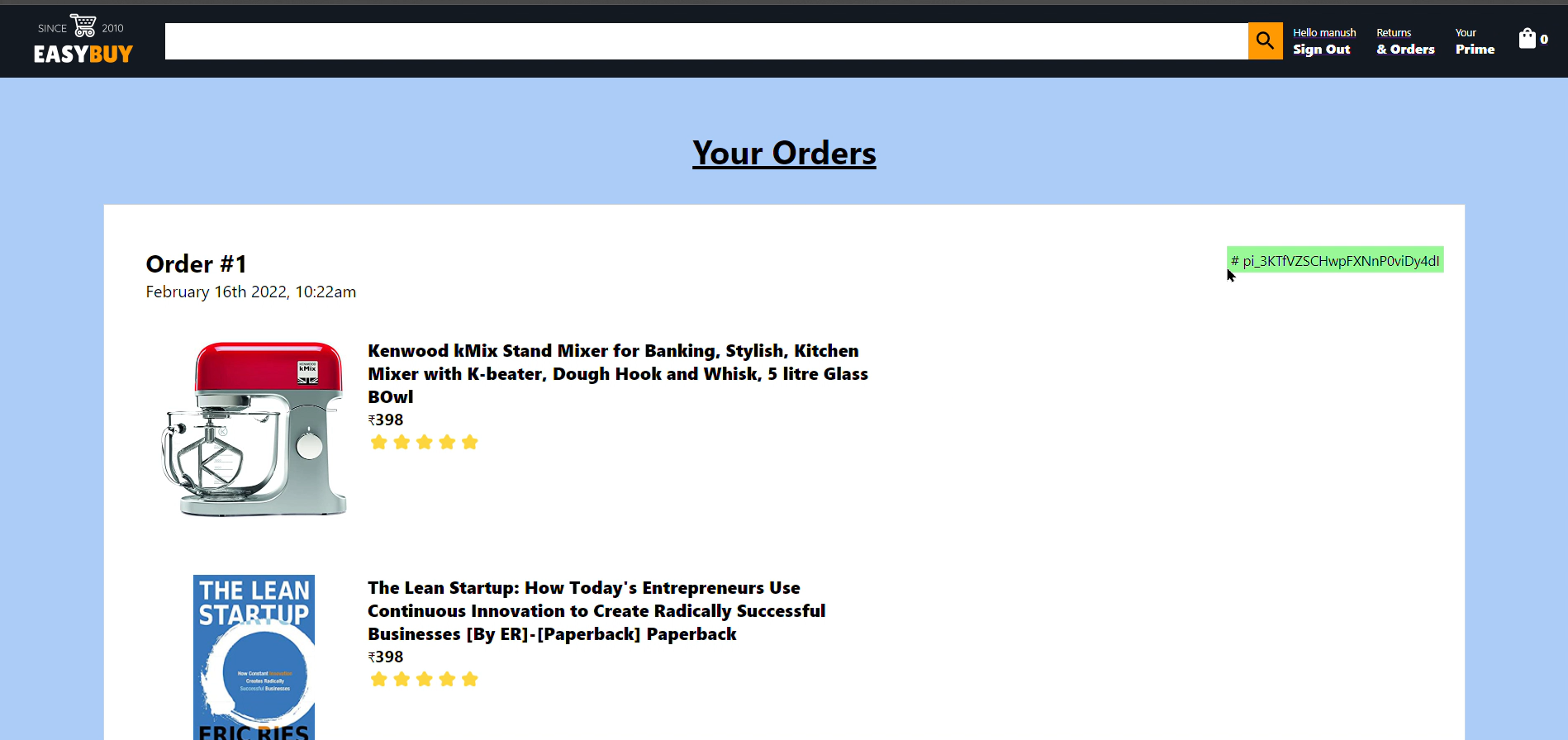 GitHub - Manush54/easy-buy: A Simple Shopping Website Using React