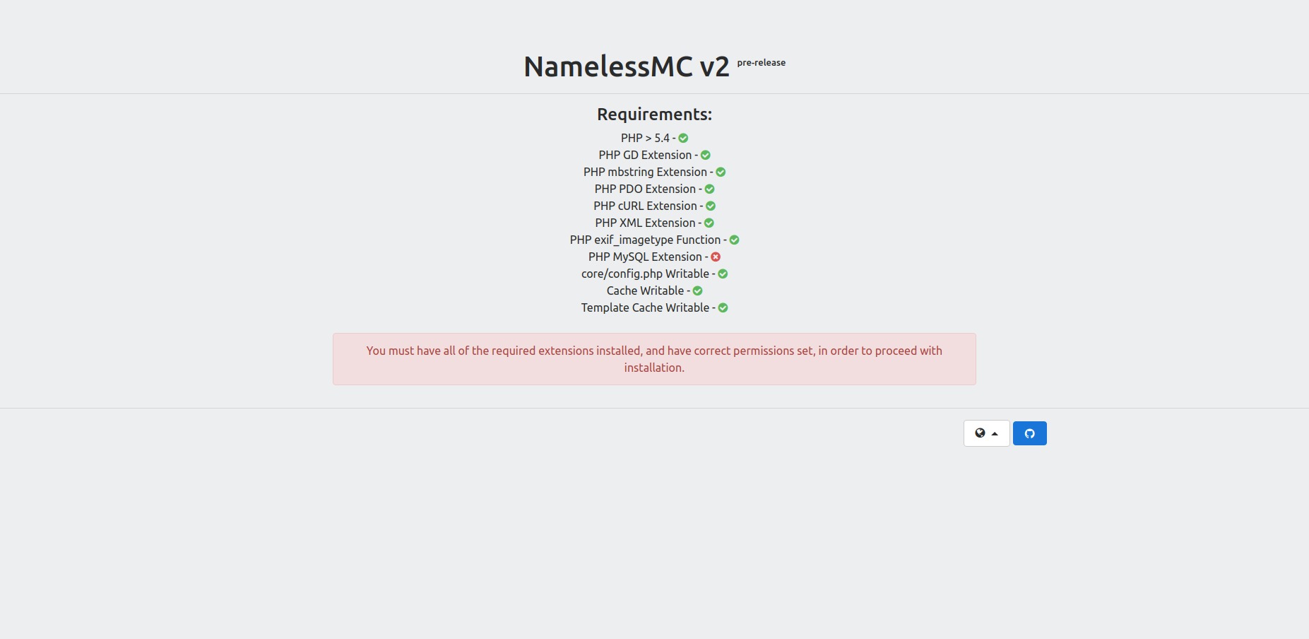 No PHP MySQL Extention · Issue #1629 · NamelessMC/Nameless · GitHub