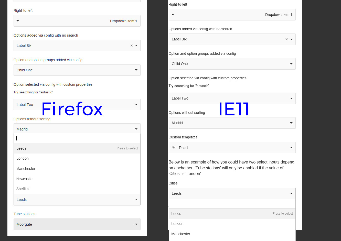 Ie10ie11 Opening To The Bottom Instead To The Top · Issue 320 · Choices Jschoices · Github