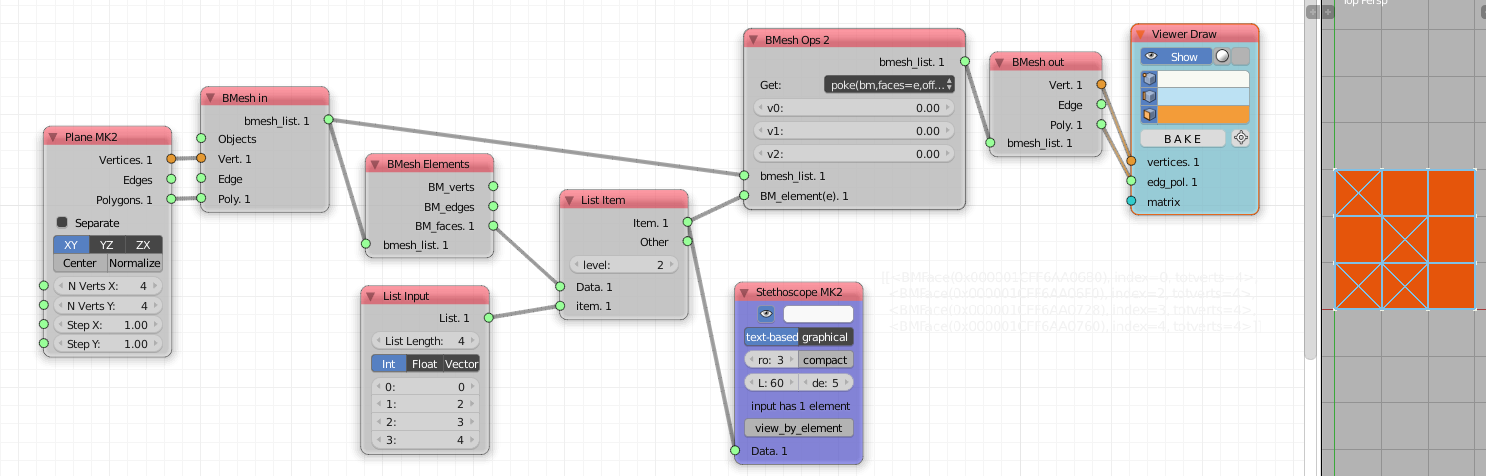 BMesh Elements node Exception: BMesh data of type BMesh has been ...