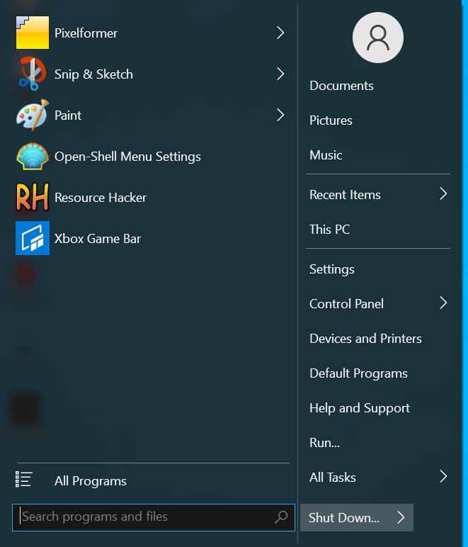 New Skin contribution enquiry · Issue #538 · Open-Shell/Open-Shell-Menu ...