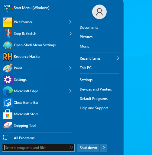 New Skin contribution enquiry · Issue #538 · Open-Shell/Open-Shell-Menu ...