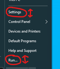 Disable "Run..." right-hand shortcut from 7-style menu by default ...