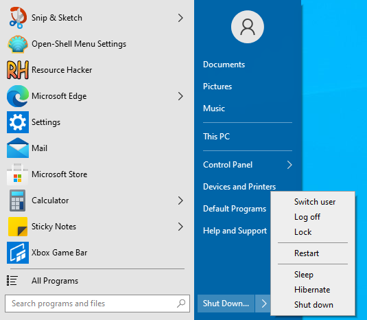 New Skin contribution enquiry · Issue #538 · Open-Shell/Open-Shell-Menu ...