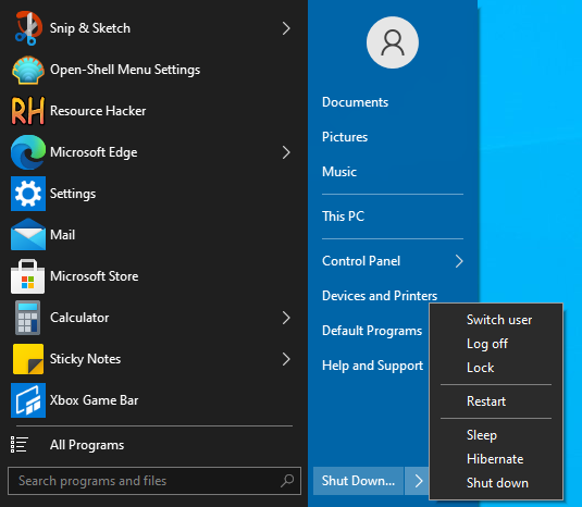 New Skin contribution enquiry · Issue #538 · Open-Shell/Open-Shell-Menu ...