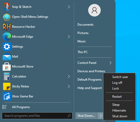 New Skin contribution enquiry · Issue #538 · Open-Shell/Open-Shell-Menu ...