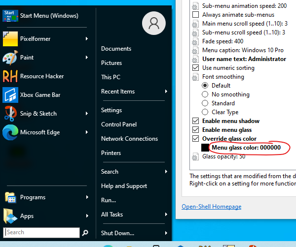New Skin contribution enquiry · Issue #538 · Open-Shell/Open-Shell-Menu ...